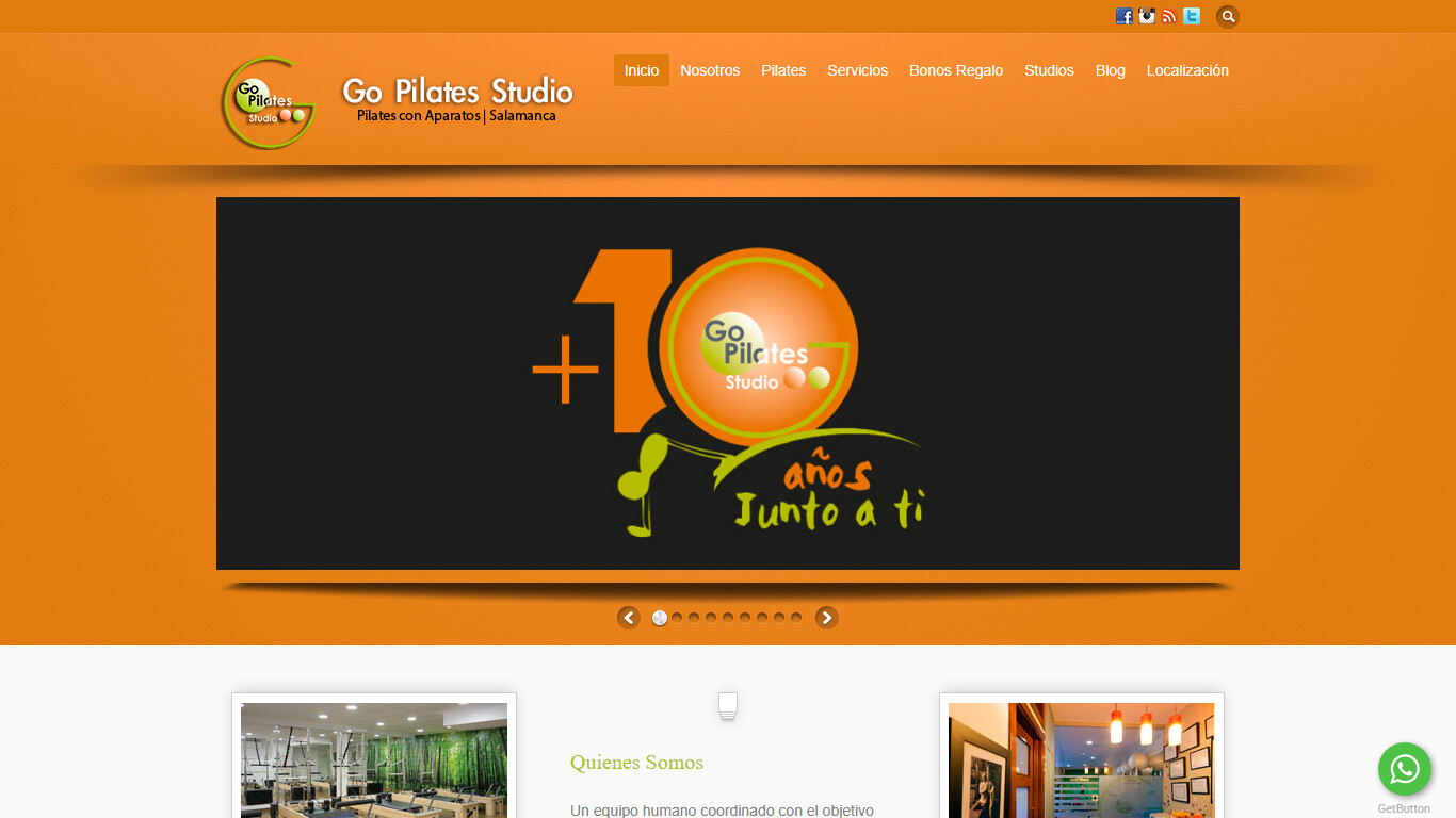 Go Pilates • Terapias del Bienestar • Lo Más Sano