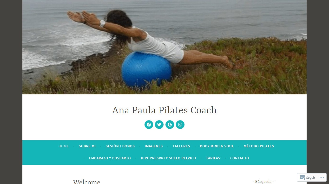 Ana Paula Pilates Coach • Terapias del Bienestar • Lo Más Sano